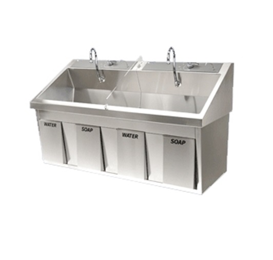 Scrub Sink & Trolleys | Physiomedonline